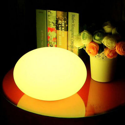 PE Plastic LED Stone Light Waterproof Rechargeable Color Changing For ...